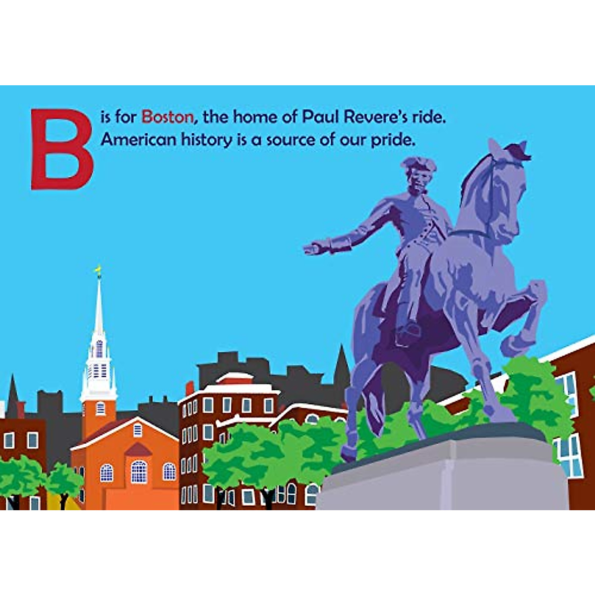 B is for Boston (Alphabet Cities)