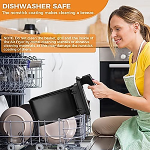 XDS 10-in-1 Dual Basket Air Fryer, 8-qt Oilless Cooker for Roasting, Baking, Dehydrate, Reheating and more, 2 Independent Baskets, Digital Touchscreen, Dishwasher-Safe Basket