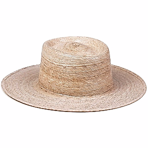 Lack of Color Women's Palma Boater (Natural, Small/Medium)