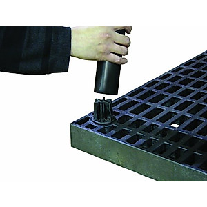 SPC Industrial S6616x3 Dura-Shelf 3-Shelf System, Grid Top, 66"x16"x51"