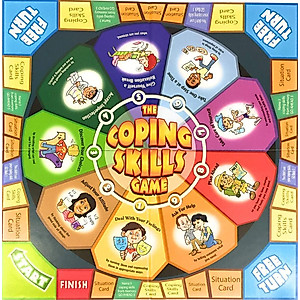 The Coping Skills Game: Nine Essential Skills to Teach Kids How to Deal with Real-Life Problems