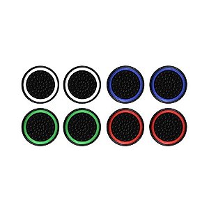 8PCS Joystick Cap Silicone Rubber Thumb Stick Grip Caps for PS5 PS4 PS3 Xbox 360 Xbox One Xbox One X Elite Nintendo Switch Pro Controller