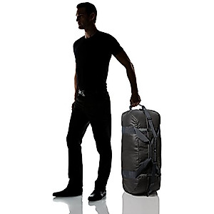 Eagle Creek No Matter What Rolling Duffel Bag XL - Featuring Durable Water-Resistant Fabric, Bar-Tacked Reinforcement, and Heavy Duty Treaded Wheels, Black - X-Large