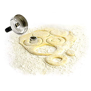 Norpro Donut Biscuit Cutter with Removable Center 3" x 3"