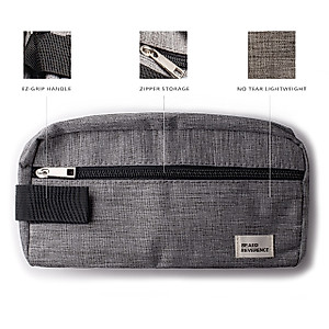 Beard Reverence Premium Beard Grooming Kit for Men Care w/Upgraded Travel Bag – All-Natural Beard Oil, Beard Balm Butter Wax, Beard Wash, Scissors, Comb, Boar Bristle Brush with Gift Set Box