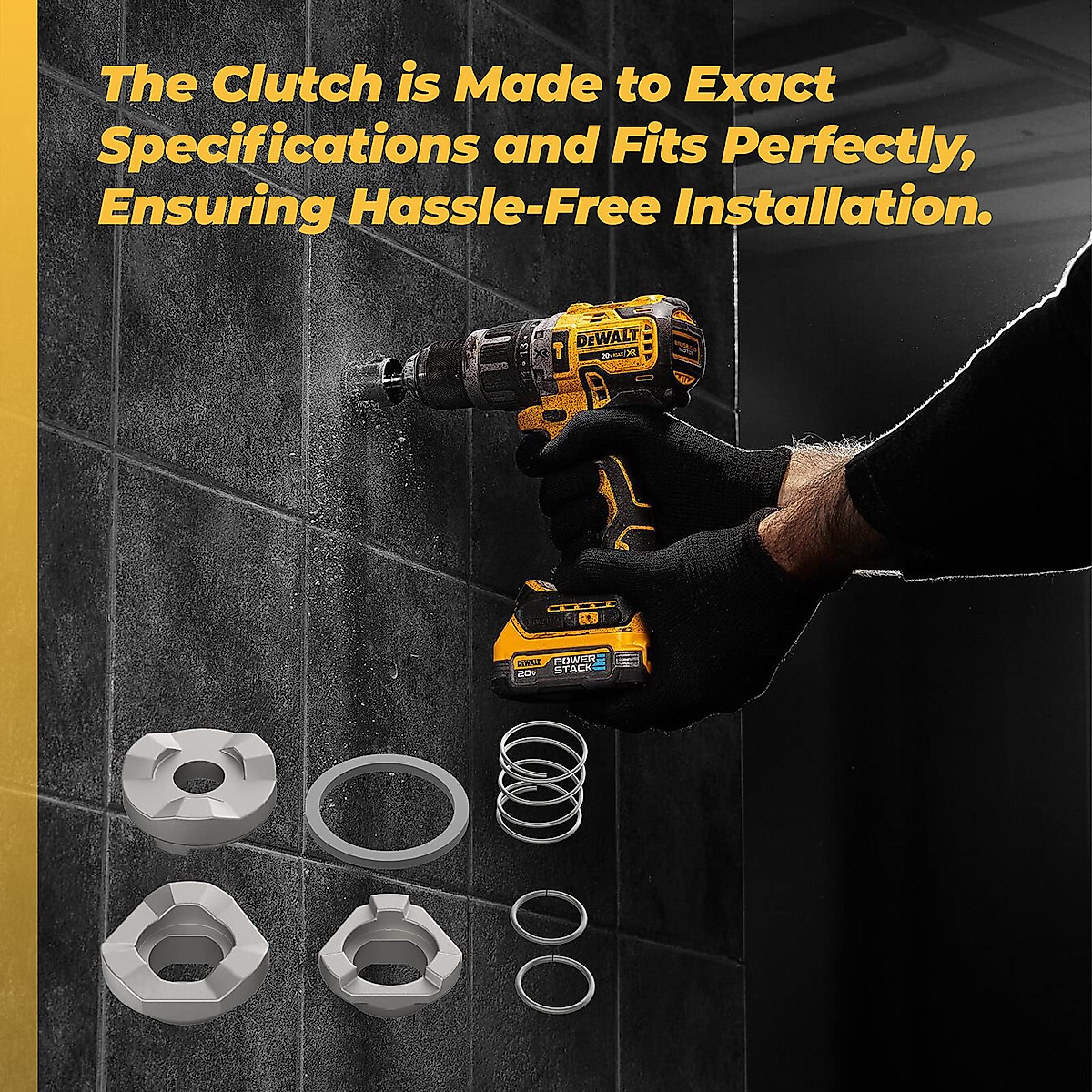 429634-00 Replacement for DeWalt Drywall Gun Clutch 212100 212500 2127-SBD00 DW251 DW251 DW251-B2 DW251-B3 DW251-B3 DW255 DW255-B2 DW274 DW274 DW274-220 DW274W DW274W DW275QD DW275QD DW276 DW276