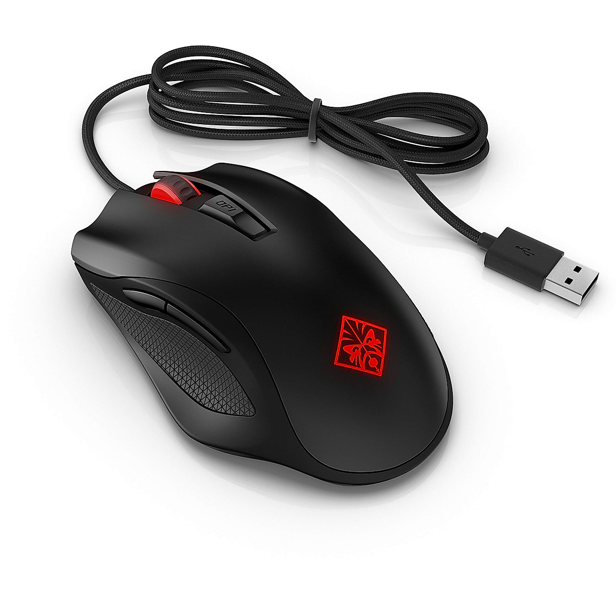 OMEN by HP Wired USB Gaming Mouse 600 (Black/Red)