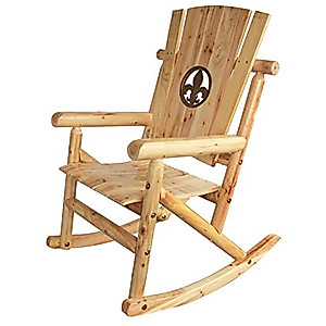 Leigh Country TX 95102 Aspen Fleur-De-Lis Rocker