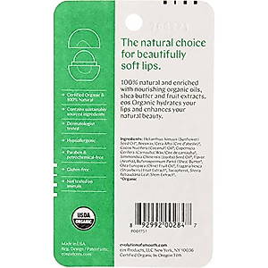 Eos Lip Balm Strawberry S Size .25 Oz Eos Lip Balm Strawberry Sorbet,Pack of 8