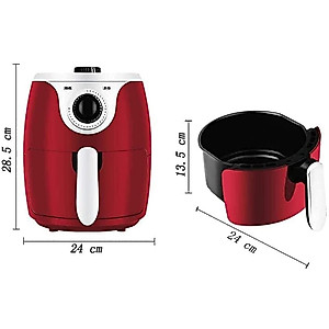 Air Fryer for Home Use 3.5L Electric Air Fryer Mechanical Style Oven Pot Cooker Oil Free French Fries Makinghine Household Kitchen Air Fryer Every Family