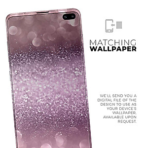 DesignSkinz Unfocused Pink Sparkling Orbs Protective Vinyl Decal Wrap Skin Cover Compatible with The Samsung Galaxy S20 (Screen Trim & Back Glass Skin)