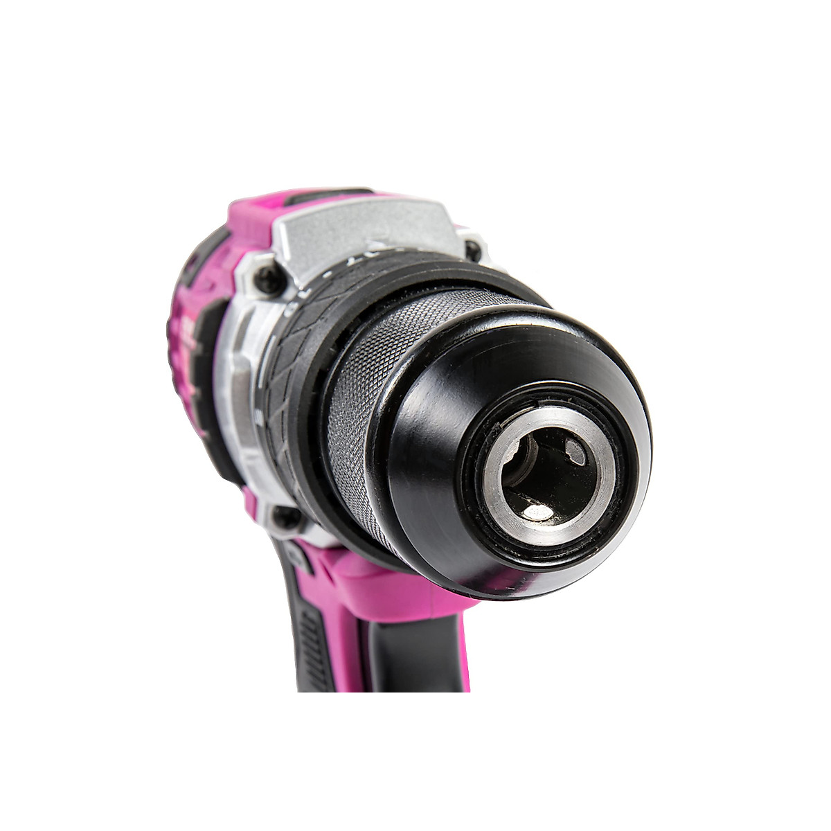 The Original Pink Box 20-Volt Lithium-Ion 1⁄2-Inch Keyless Chuck Brushless Cordless Drill With 2Ah Battery, Pink