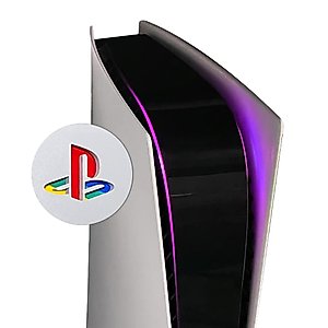 Power Light Decal and Underlay Sticker Combo for PS5 Playstation 5 (Purple)