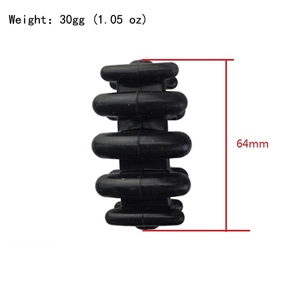 Compound Bow Limb Dampeners Archery Rubber Bow Limbs Vibration Damper Limb Savers Stabilizer Silencers Accessories 2 Pack