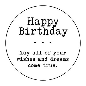 Top Shelf Birthday Wish Jar with 100 Tickets and Decorative Lid, White