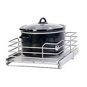 Panacea Grayline Basket-44823 Size 21 in. x 14.6 in. x 7.8 Cabinet Helper Sliding Basket