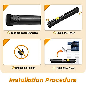 Vikua C8030 Toner Cartridge Compatible with xerox altalink,Black 1-Pack High Capacity Remanufactured Replacement for Xerox AltaLink C8030, C8035, C8045, C8055,C8070 Series Printers.1-Year Warranty