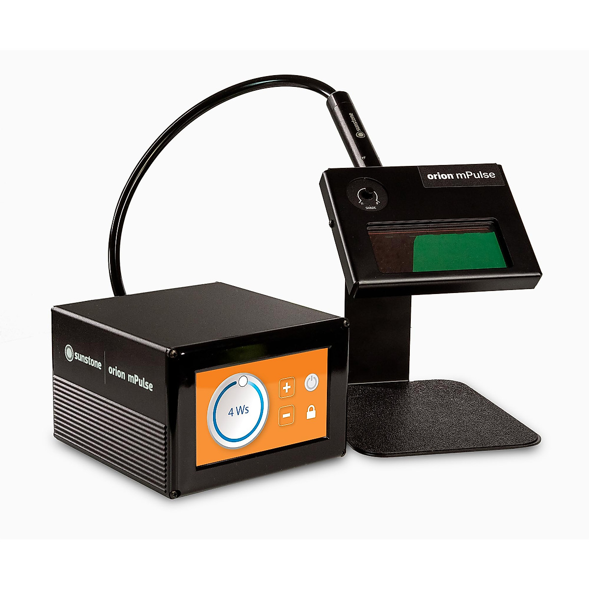 Permanent Jewelry Welder by Sunstone Welders, Orion mPulse 30 with basic ADL, Pulse Arc Permanent Jewelry Welder with Touch Screen Interface