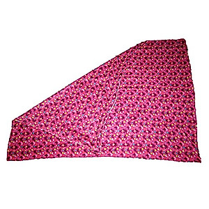 AES 50x60 Inch Polka Dots Minnie Mickey Mouse Pattern Pink Polar Fleece Throw Blanket