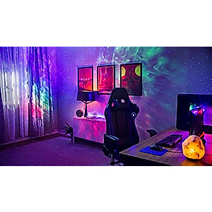 BlissLights Sky Lite 2.0 Star Projector and BlissGlow Strip Light Bundle (16.4ft) - Smart App Control