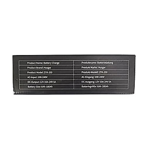 10A 12V/24V Trickle Charger, Smart Automatic Battery Automotive 7-Stage Charging Battery Maintainer with Pulse Repair Function, for Car Truck Motorcycle Lawn Mower Boat