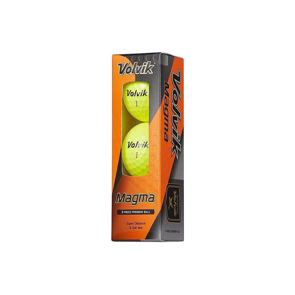 Volvik Magma Golf Balls - Yellow, Large