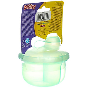 Nuby Milk Powder Dispenser, Colors May Vary (1 Pack)