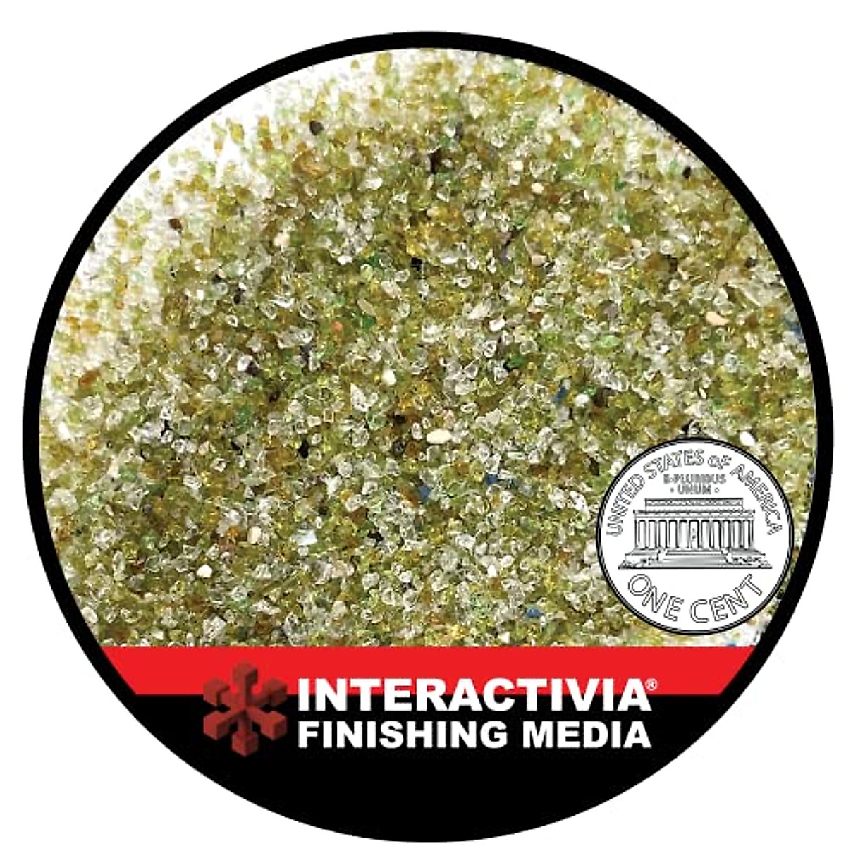 20-30 Grit (#25) Crushed Glass Abrasive - 19 lb or 8.6 kg - Blasting Abrasive Media (Course - Very Large) #25 Mesh - 940 to 559 Microns - for Blast Cabinets Or Sand Blasting Guns