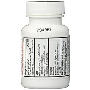 Women's Laxative Tablets, Bisacodyl 5mg 120ct (Two 60ct bottles) by Equate Compare to Correctol