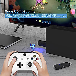 EJGAME Controller Adapter Converter Compatible with PS5/PS4/PS3/Switch/PC,Makes PS-5/PS-4/Xbox/Switch Joy Con Controllers Compatible with Your Switch/PS5/PS4 Console