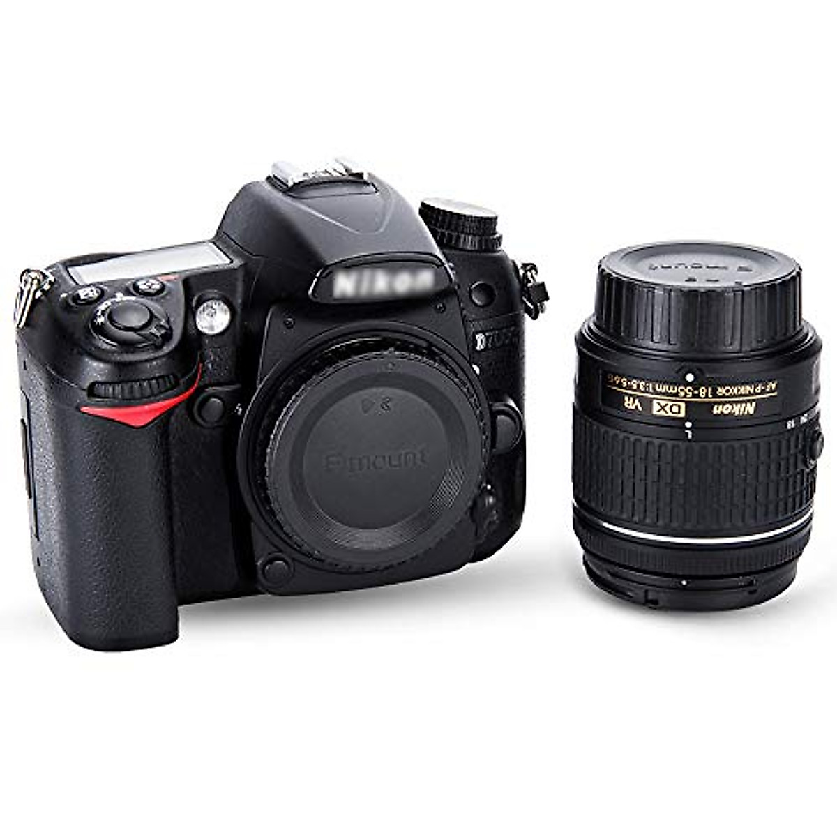 Rear Lens Cap & Body Cap Cover for Nikon F Mount Camera D3500 D3400 D3300 D3200 D3100 D3000 D7500 D7200 D7100 D5600 D5500 D5300 D5200 D5100 D5000 D780 D850 D810A D810 D750 D6 D5 D4s D4-3 Packs