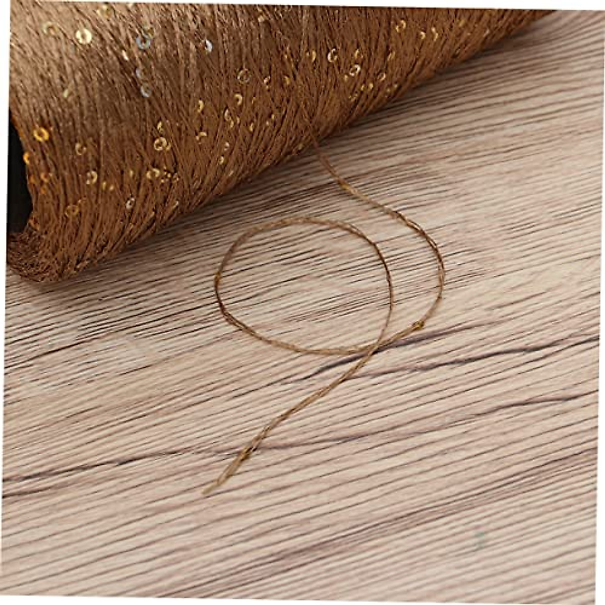 VILLCASE skeins Yarn Glitter Knitting Yarn Cotton Rope Cotton Yarn Cone Knitting Yarn Balls Yarn Bonbons Craft Cotton Yarn Sequin Yarn dishcloths Yarn Cotton Twine Crochet Cotton Thread