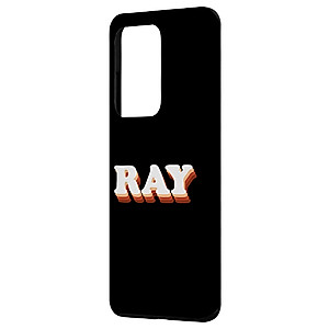 Galaxy S20 Ultra Ray Family Name Outfit Personalized Last Name Vacation Case