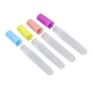 10pcs Sewing Needles Container, Clear Felting Sewing Needles Container Pin Needle Storage Tubes Sewing Needles Kit Storage Bottles Holder