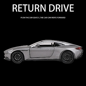 JACKIEKIM 1:32 Alloy Pull Back Car Diecast Model for Asdun Martin,Collection, Mini Simulation Vehicles Toys for Kids,Boyfriend,Young Peoples Gift(Gary)