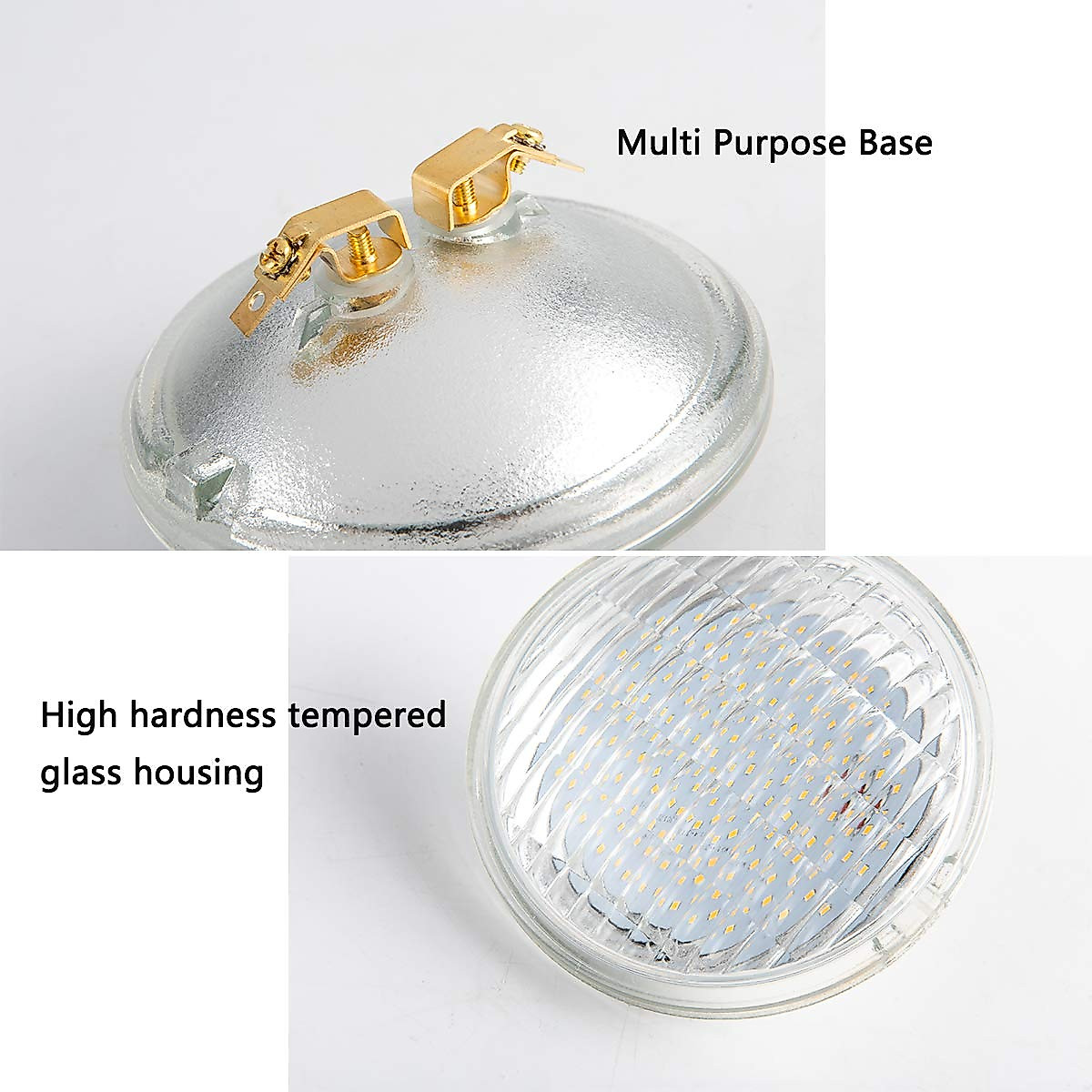 Beonllay PAR36 LED Landscape Light Bulb, 6W 600LM, 6000K, 36Watt Halogen Landscape Bulb Equivalent, 12V AC/DC, PAR36 LED Bulb for Tractor Light, Off-Road Vehicles, RV Vehicles, 2 Pack