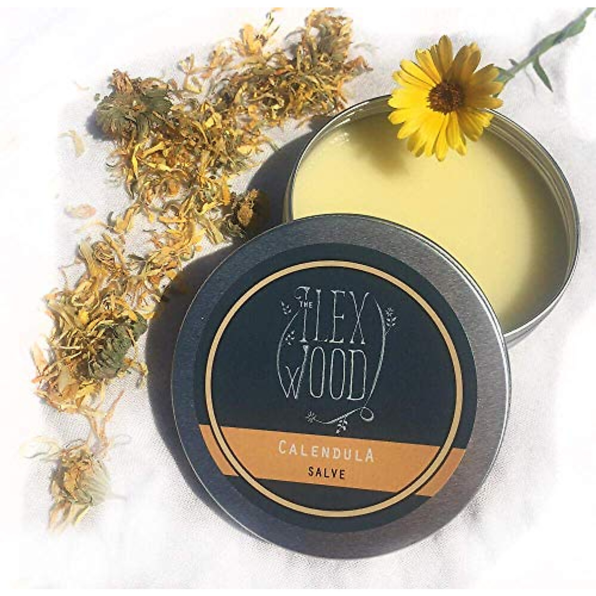 Calendula Salve - all natural balm - palm oil free, cruelty free, plastic free, moisturising, handcrafted & organic - 100ml