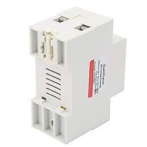 Double LED Display Single Phase Adjustable Voltage Current Protector Voltage Protective Device AC230V 63A 81 x 36 x 60mm