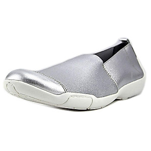 Ros Hommerson Caruso Women's Casual Shoe: Silver/Stretch 8.5 Wide (D) Slip-On