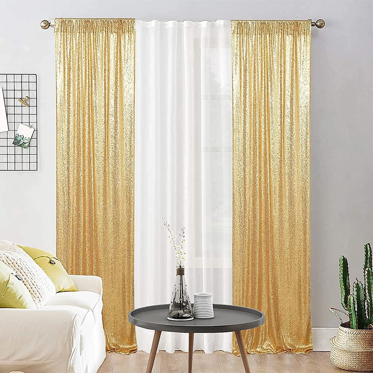 Black Photography Sequin Backdrop Curtain Gold Sequin Backdrop Curtain