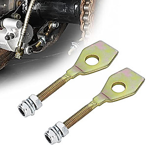 12MM M8 Chain Axle Adjuster, Compatible with 50cc 70cc 90cc 110cc 125cc 250cc Buyang TaoTao Kazuma Chinese Coolster Peace ATV 4 wheeler Quad Dirt Bike Parts