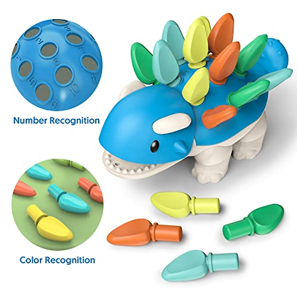 Toddler Montessori Toys for 1 Year Old, Baby Toddler Sensory Toys Learning Educational Fine Motor Skills Developmental Toys Birthday Gifts Age 6 9 12 18 Months 1 2 3 4 One Two Year Old Boys Girls Kids