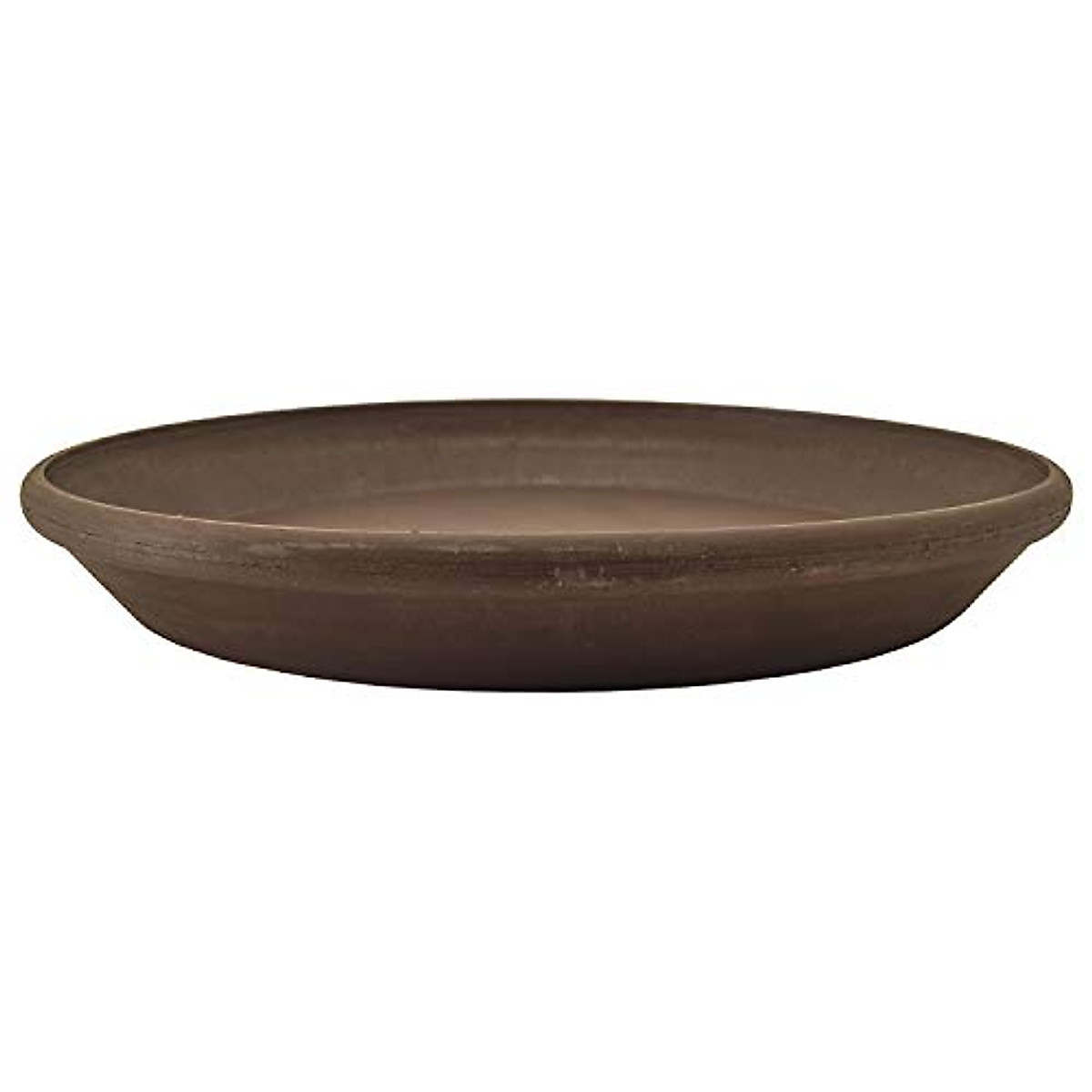 PSW AP30C Saucer Drip, Durable Water Tray for Indoor and Outdoor Flower Plant Pots and Planters, 12-Inch, Chocolate