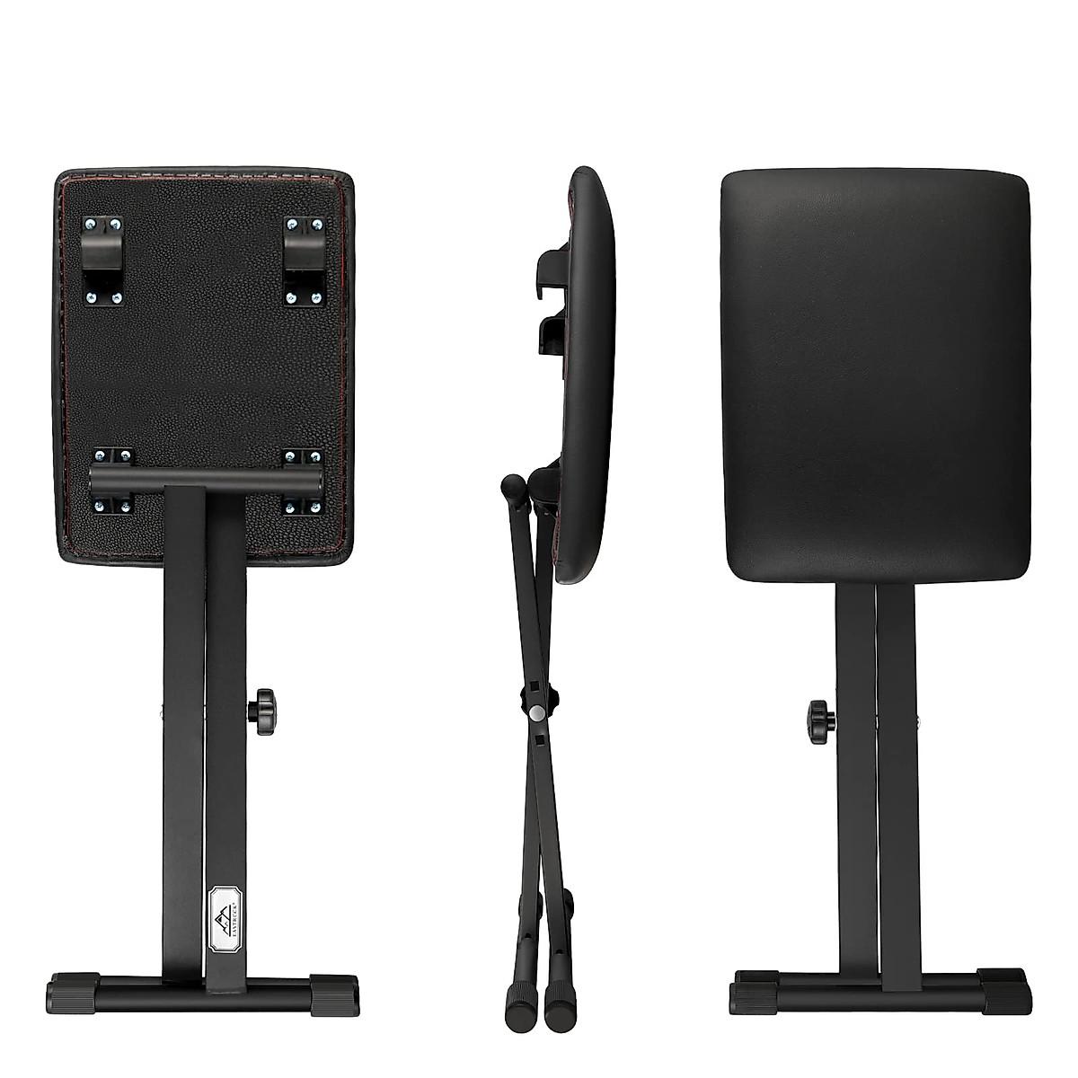 EASTROCK Adjustable Piano Keyboard Bench, X-Style Stool Chair Seat for Electronic Keyboards & Digital Pianos (Original Version)