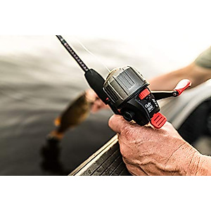 Ugly Stik Ugly Tuff Spincast Spincast Reel, Size 20, 3 Stainless Steel Ball Bearing System, Teflon Twin Cam Drag, Max of 14lb | 6.4kg, Black