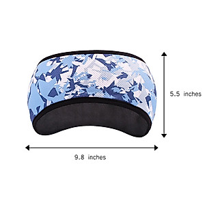 TClian Women's Ear Warmer Winter Head Band Ski Ear Muff Stretch Hair Band for Running Yoga Skiing & Daily Wear (HBW-10)