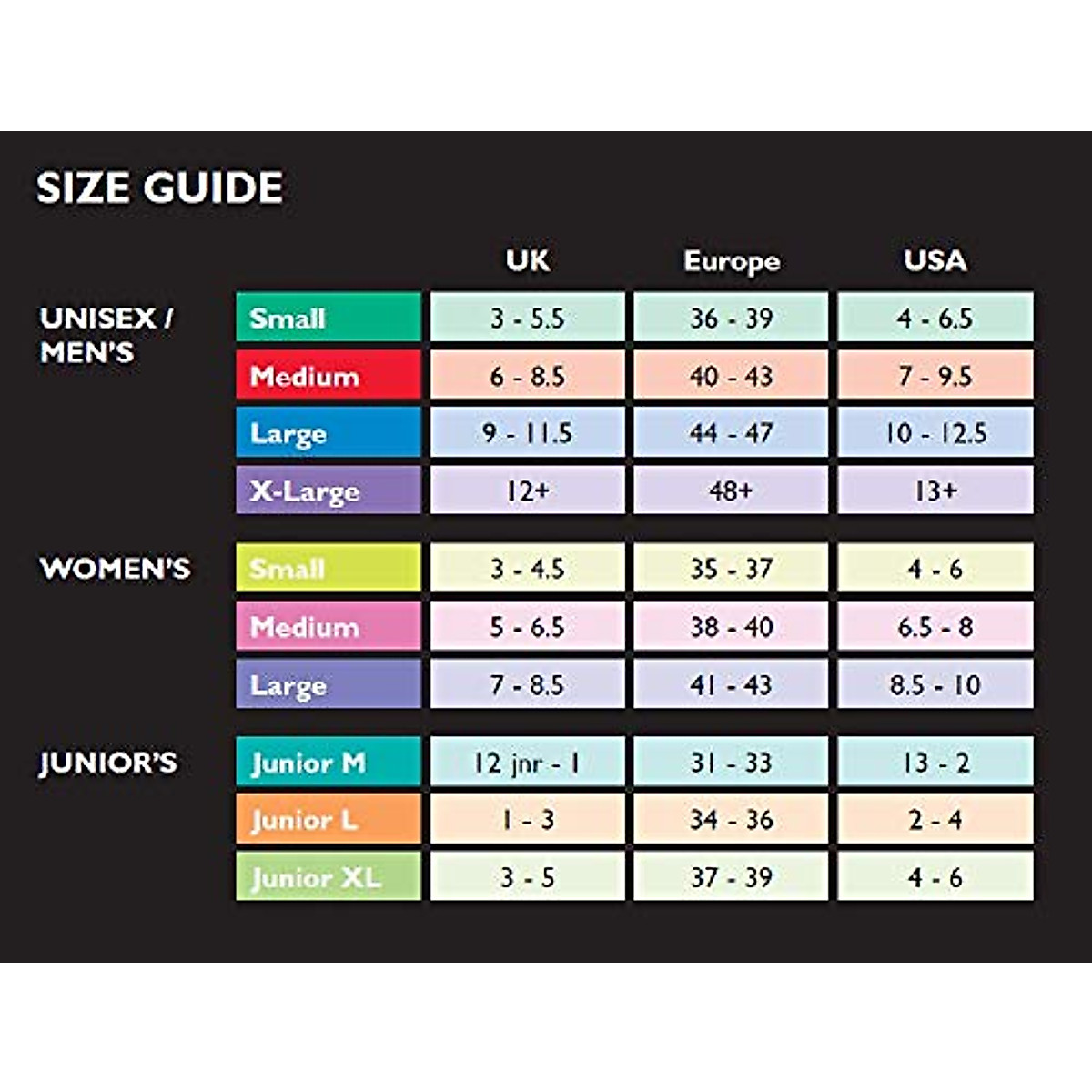 Bridgedale Men's Hike Midweight Boot Height - Merino Endurance Socks, Black, X-Large