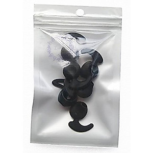 Samsung Eargel Earbud Tips Lunies Anti-Slip Soft Silicone Sport Running Earphone Covers for Samsung Galaxy S6 9200 S7 Edge Note 5 Earbuds 4 Pairs Black