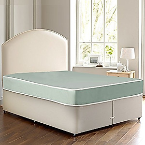 Mielmoon Vinyl Mattress Foam Medium Firm Double Sided Water Resistant (Queen, 7)