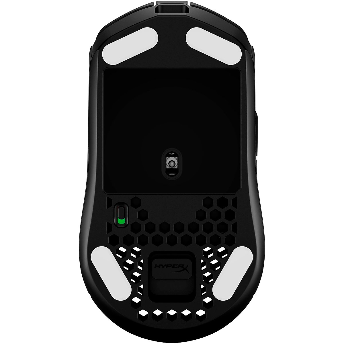 HyperX Pulsefire Haste – Wireless Gaming Mouse – Ultra Lightweight, 61g, 100 Hour Battery Life, 2.4Ghz Wireless, Honeycomb Shell, Hex Design, Up to 16000 DPI, 6 Programmable Buttons – Black, 4P5D7AA